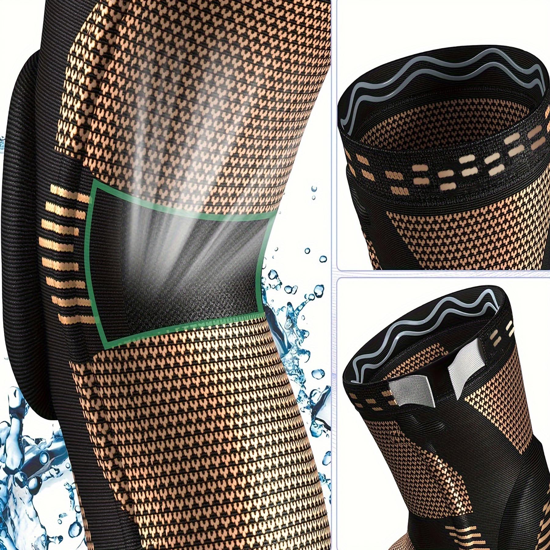 White Knee Brace for Women & Men, Medical Knee Support with Patella Pad ...