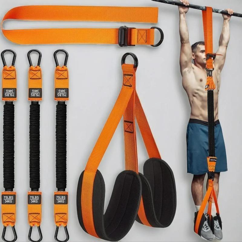 Heavy Duty Pull Up Assist Bands Kit for Men & Women, Stackable Latex ...