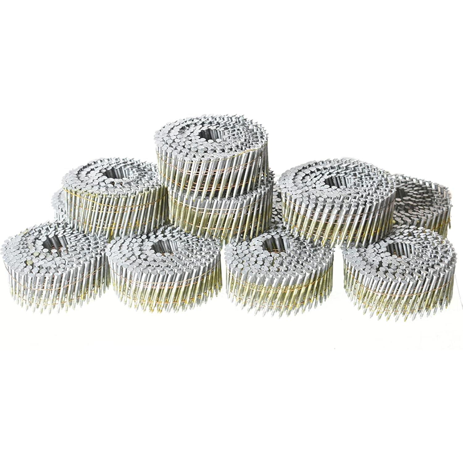 3600 Count 15 Full Round- Siding Nails 1-1/2 Inch x 0.092 Inch Ring ...