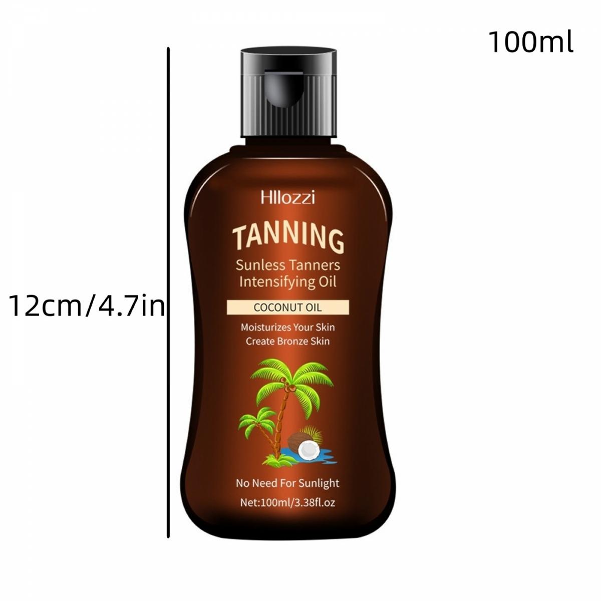 Tanning Oil for Face & Body Fast-Absorbing Tanner Bronzing Sun Tanning ...