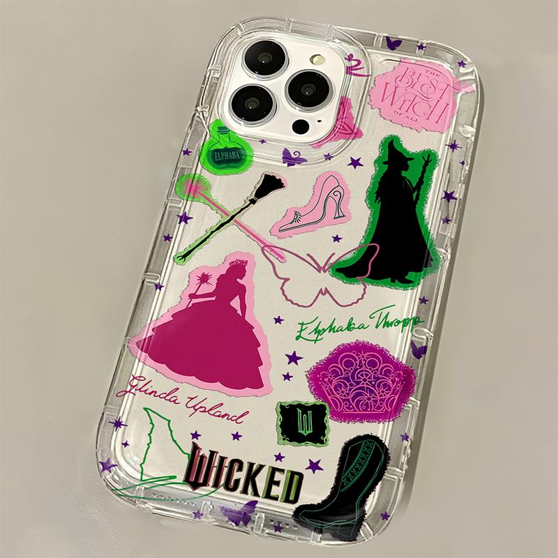 W-Wicked Part One Movie G-Glinda Phone Case for iPhone 16 15 14 13 12 ...