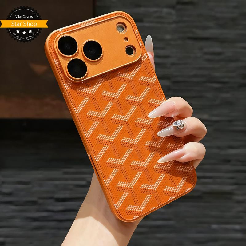 Trendy Full Coverage with Lens Protector IP 17 Pro Max Glass Back Panel ...