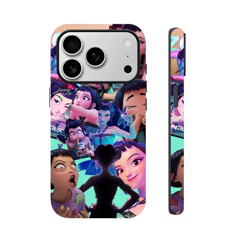 KPop Demon Hunters Anime - Inspired Vibrant Mobile iPhone Case for ...