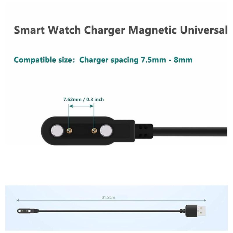 Watch Universal Charger , da fit Smartwatch Accessories 2 Pin Suction ...