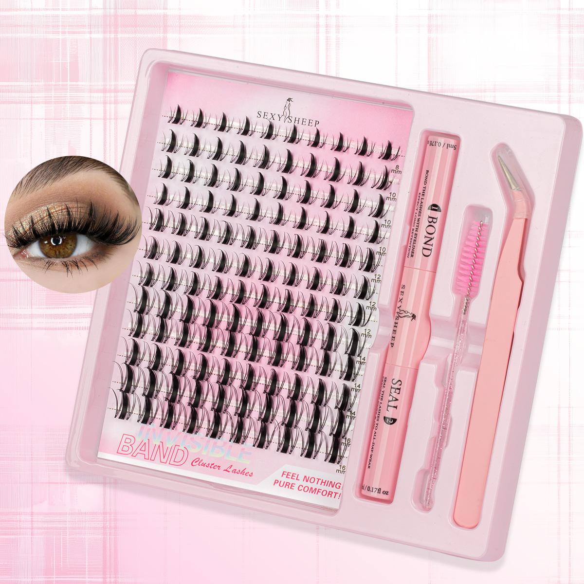 Lash Clusters Manga Lash Clusters Kit Clear Fairy Eyelash Clusters Wet ...