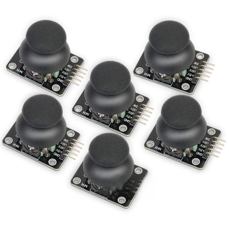 【2026】KY-023 Dual-Axis XY Joystick Module 6 Pack for PS2 Arduino ...