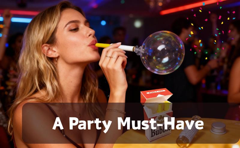 2pcs Bubble Cigarette Stress Relief Toy Fake Cigarette Mini Bubble ...