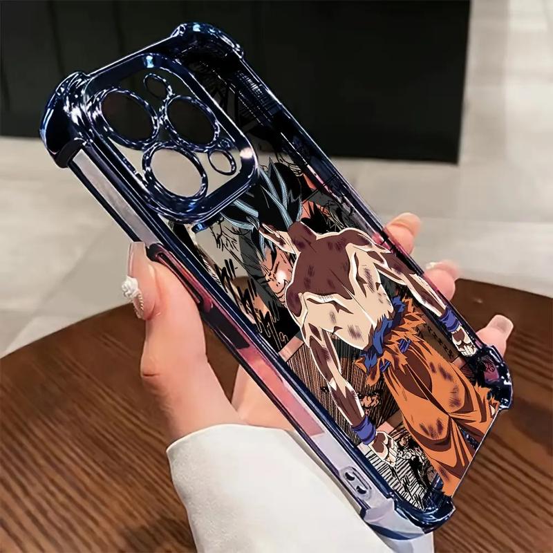 Saiyan B-Balls Anime D-Dragons Black Phone Case Compatible with for ...