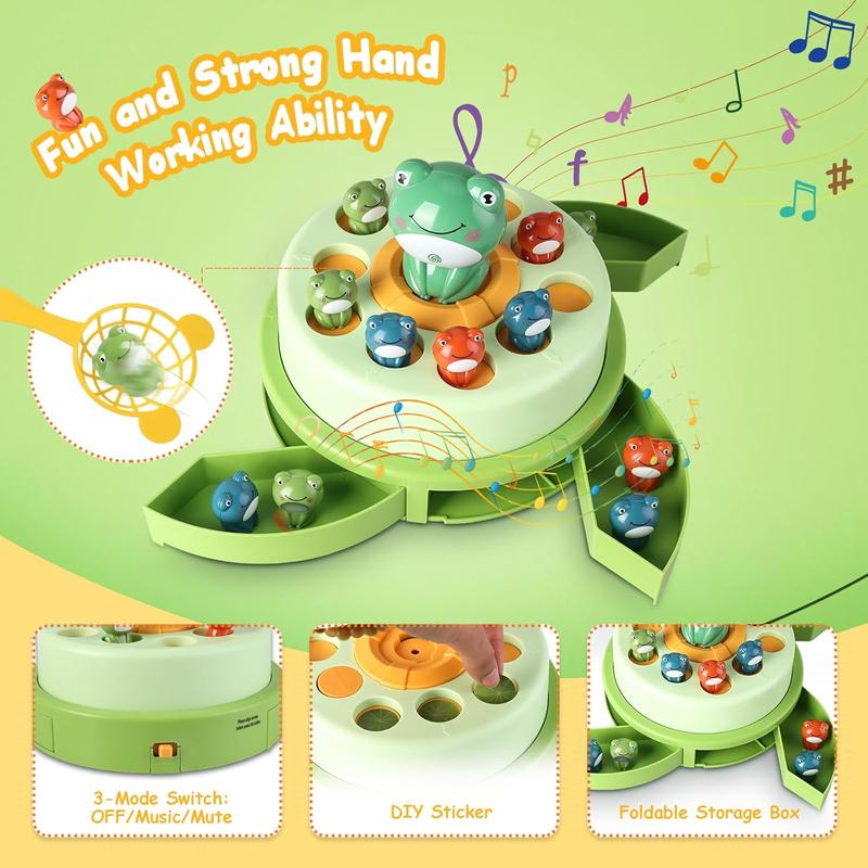 Frog Bounce and Catch, Bounce and Catch Game for 3-12 Years Old ...