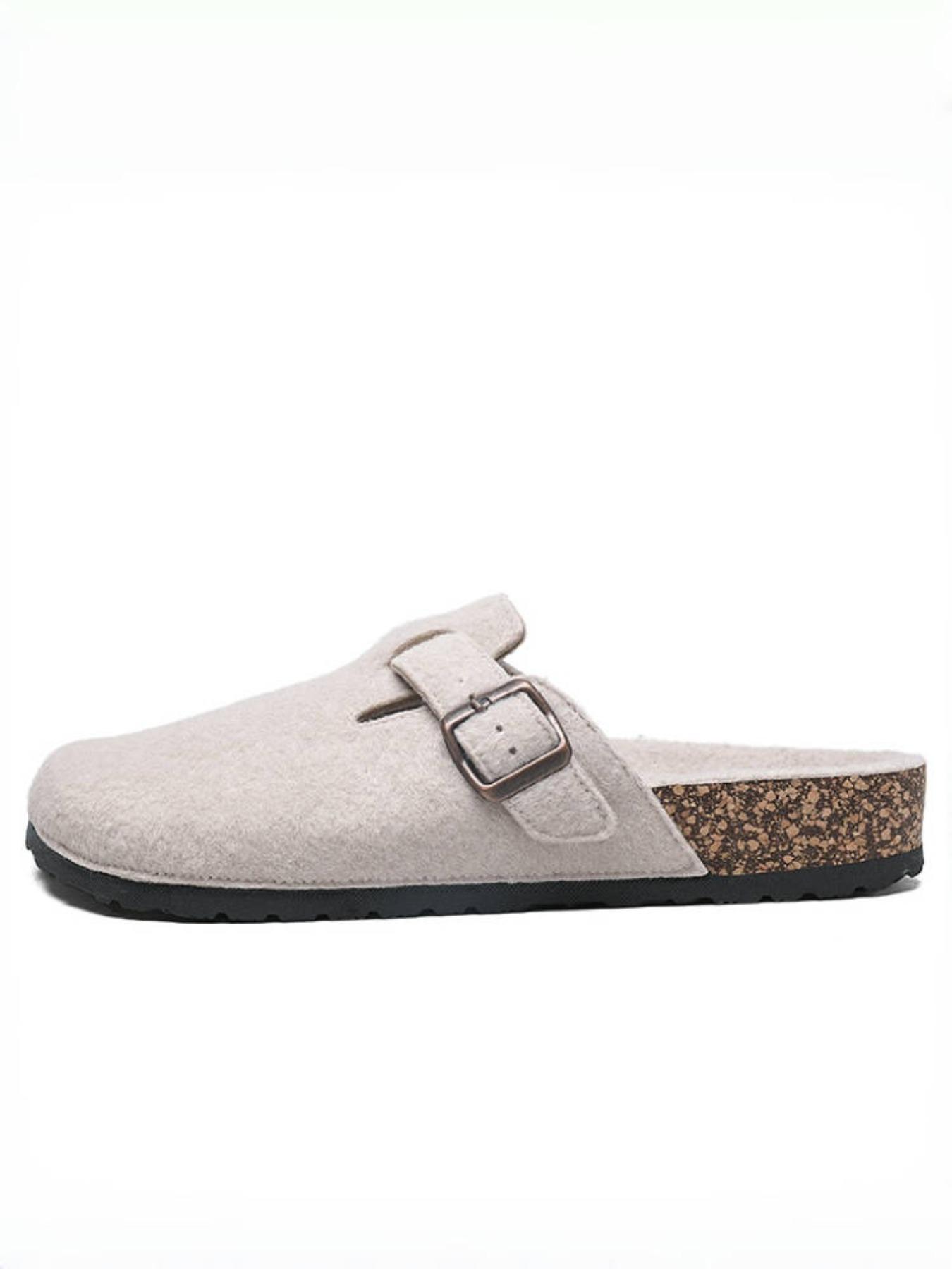 Men's Solid Color Slippers, Casual Comfortable Home Slippers, House ...