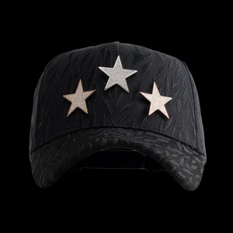 Barbas Hats Rockstar I CT Premium Streetwear Snapback Cap with Metallic ...