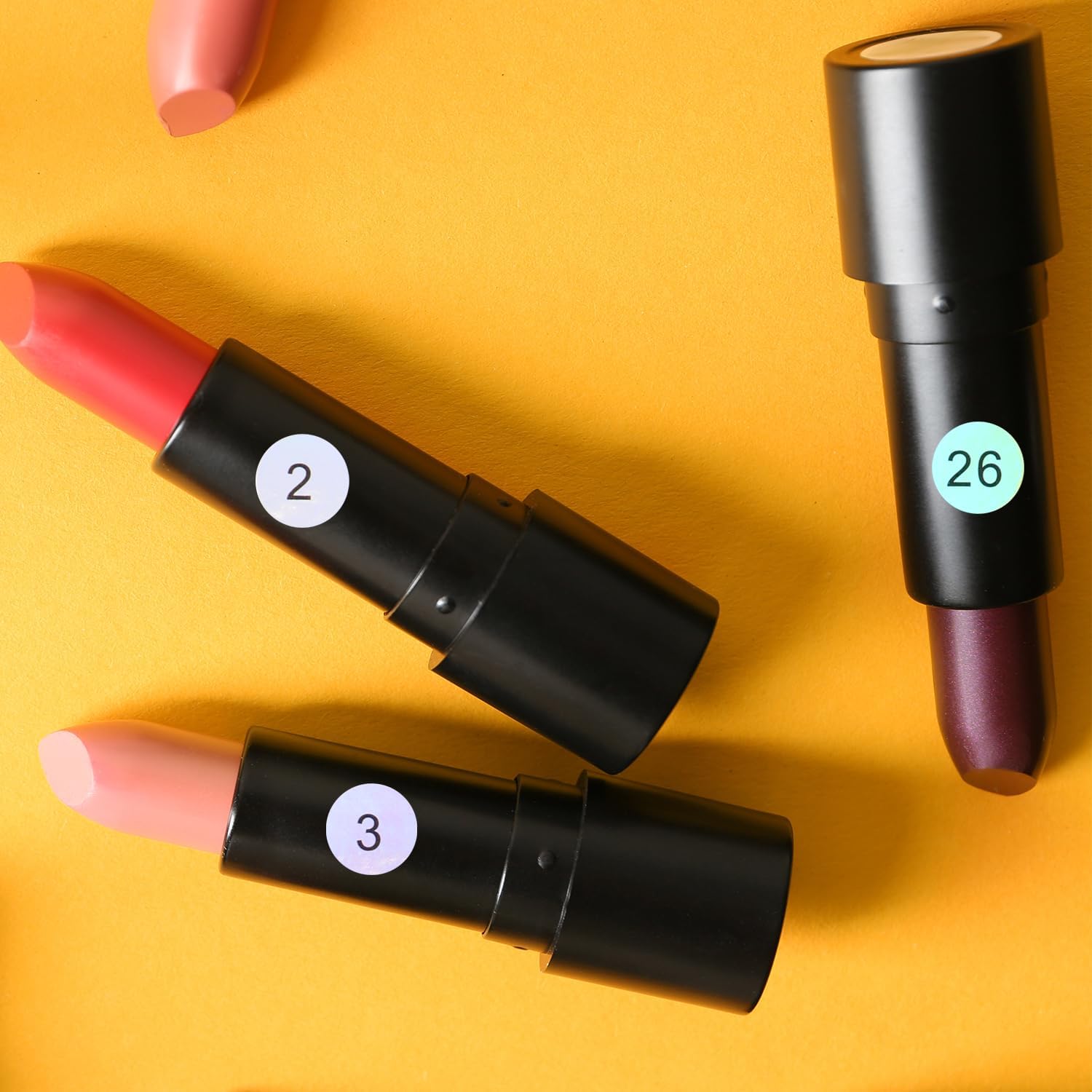 Number Stickers 1-100 Small Round Numbers Stickers 5 Sheets Self ...