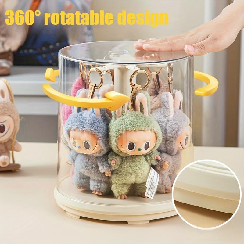360 ° Rotating Acrylic Display Cabinet for Collectibles - Dustproof ...