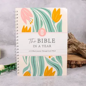 The Bible in a Year 52-Week Study Daily Prayer and Notes Set, Spiritual ...