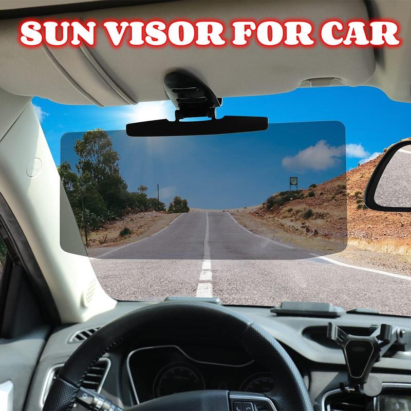 Universal Polarized Car Sun Visor Extension - Acrylic PMMA Anti-Glare ...