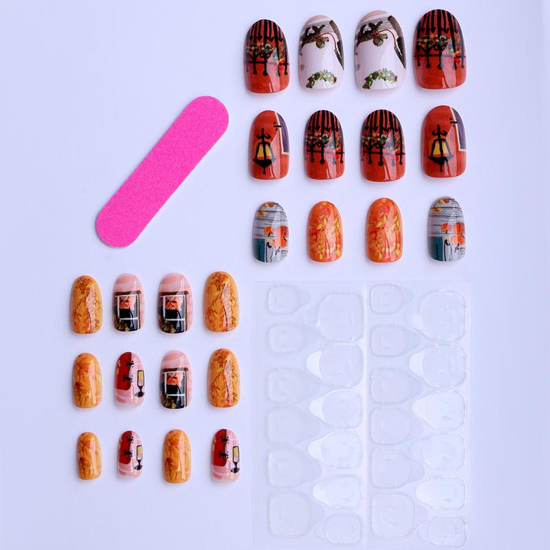 European and American Cross-Border Almond-Shaped Speckled Flower Pure ...