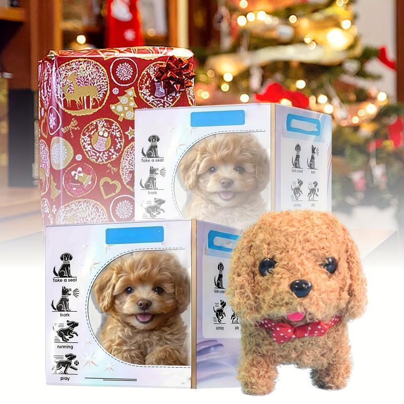 2025 Lifelike Robotic Puppy Dog - Realistic Walking, Barking ...