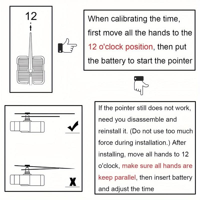 10 Inch Golden Moon Lantern Eid Backdrop Clock - European Style Silent ...