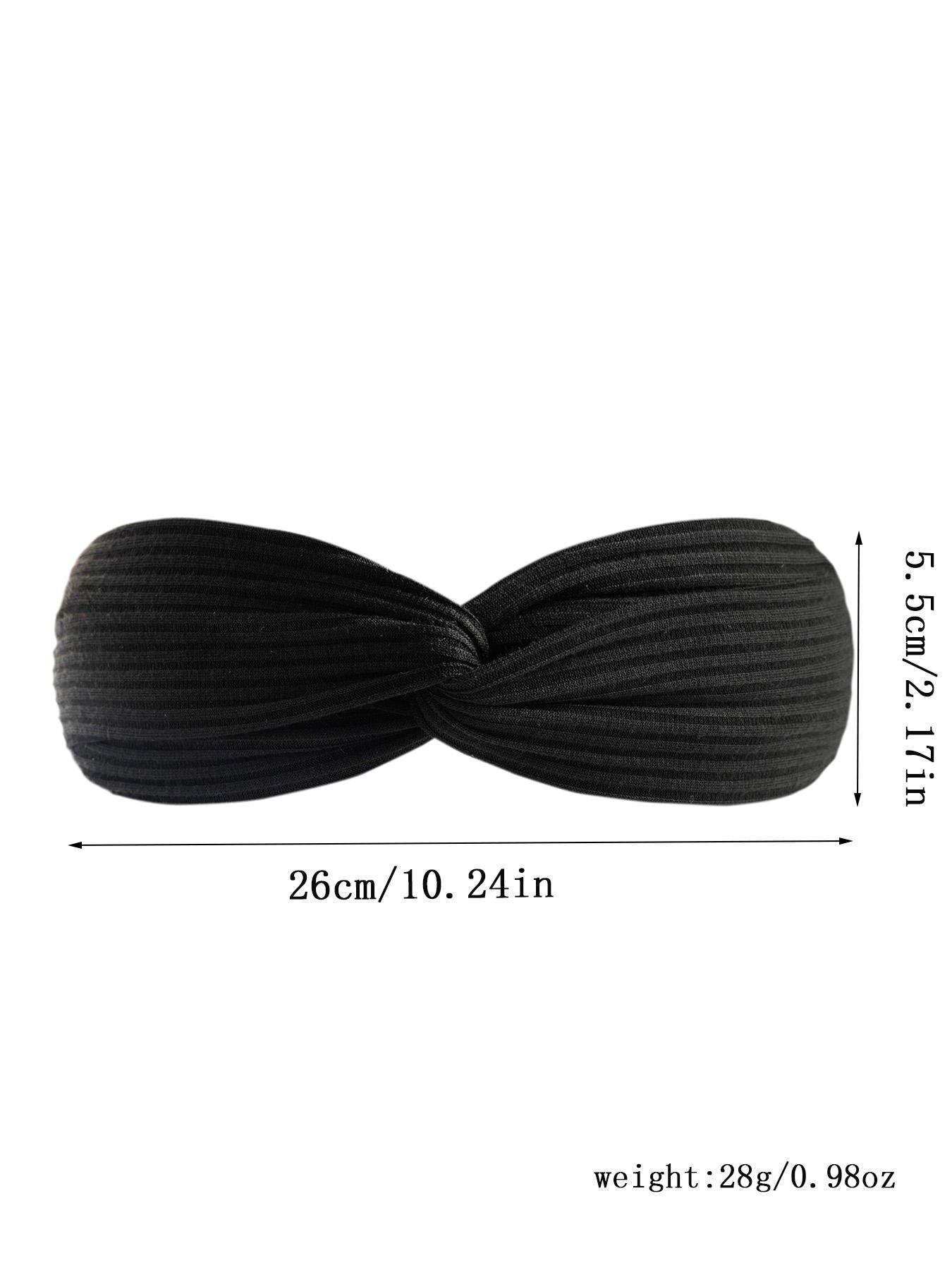 8-Piece Women's Bow Headbands, Boho Elastic Hair Bands, Non-Slip, Girls ...