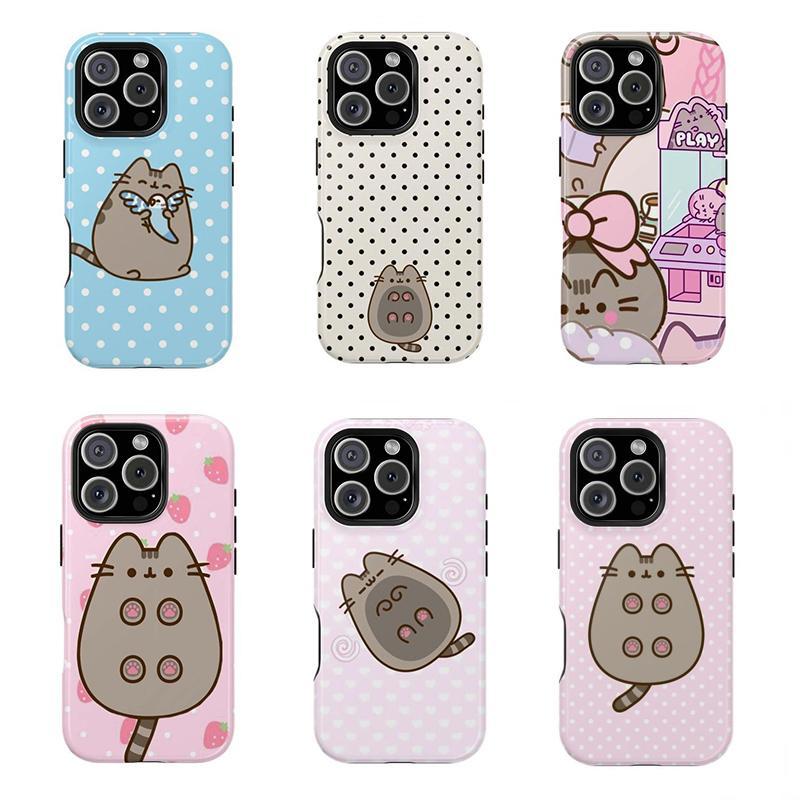 cartoon P.u.s.h.e.e.n.s. Cat Phone Case,Cute gift for fans, cartoon ...