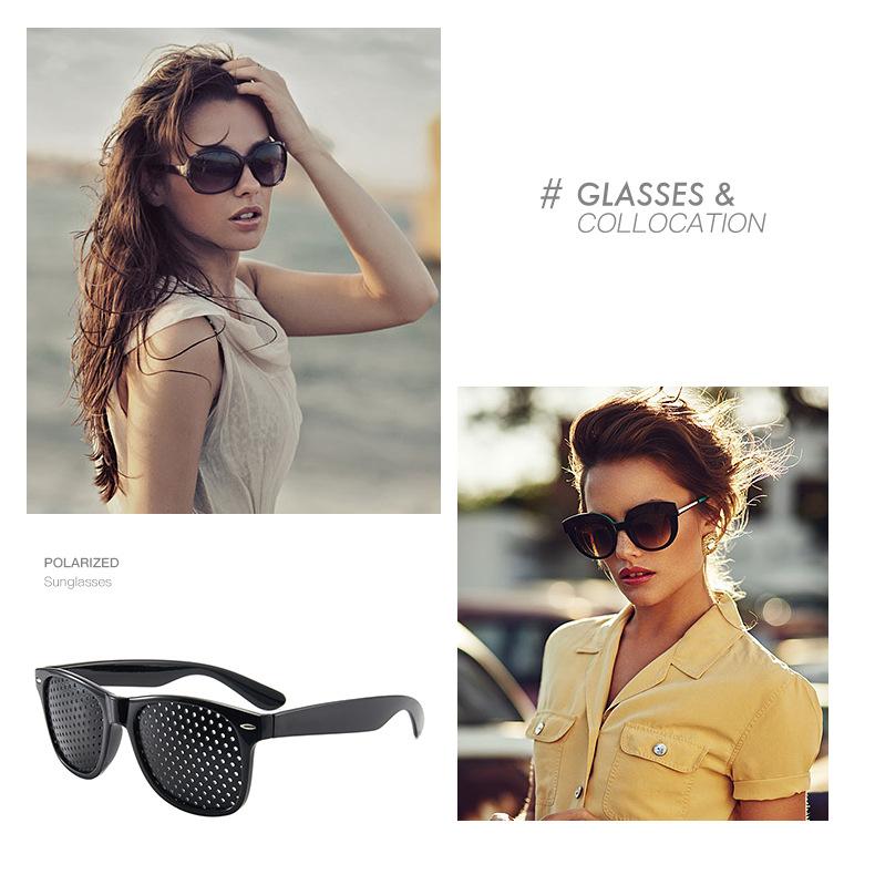 Pinhole Vision Correction Glasses for Men and Women - Clear Vision ...