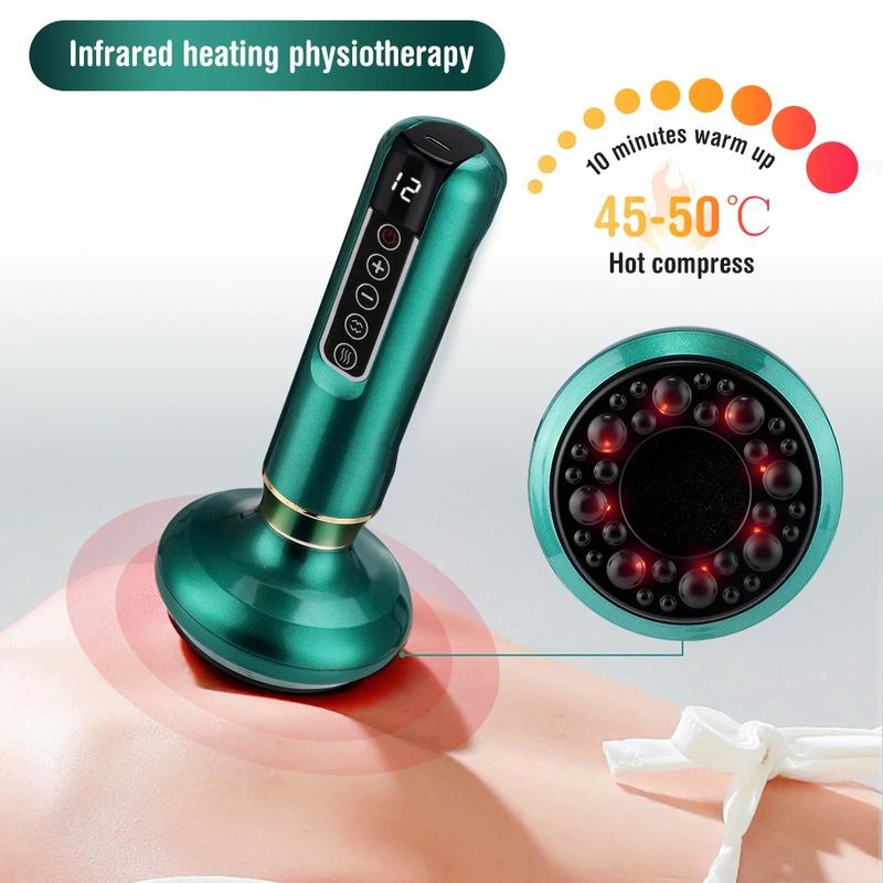 Smart Body Massage Suction Vacuum Cupping Device 6/12 Levels Anti ...
