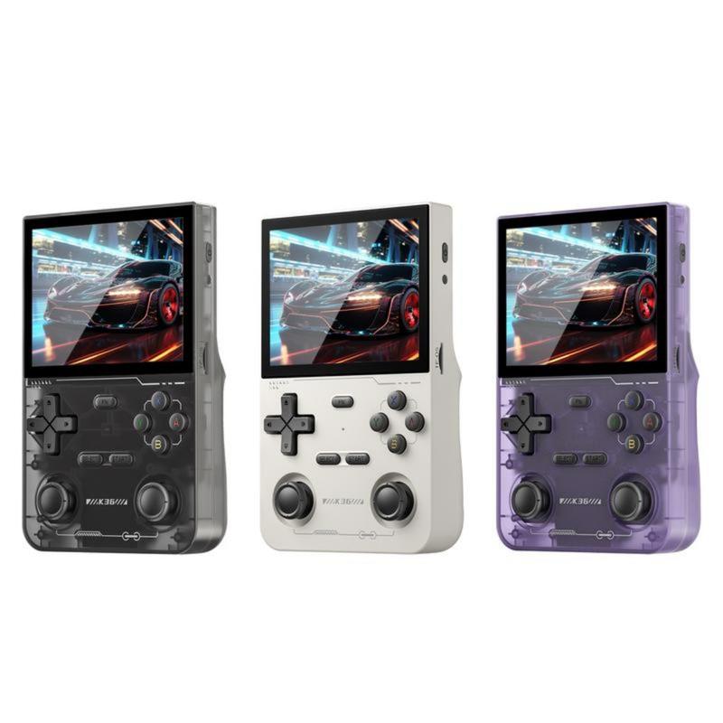 YLW GAMINJA K36 Portable Retro Handheld Gaming Console with 3.5-inch HD ...