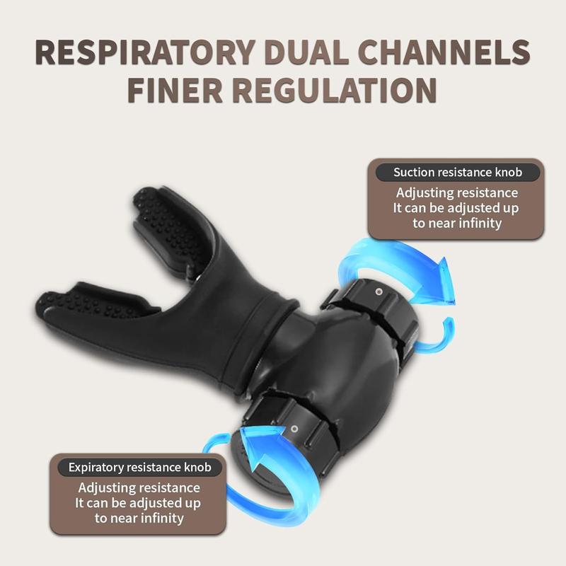 Upgraded Breathing Trainer| Breathing Exercise Device for Iungs| Adjustable Resistance| Premium ...