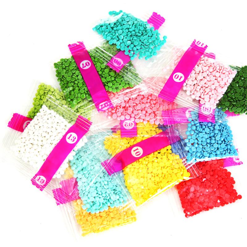 5D DIY Full Round Drill Diamond Painting Colorful Tree Kit Home Decor ...