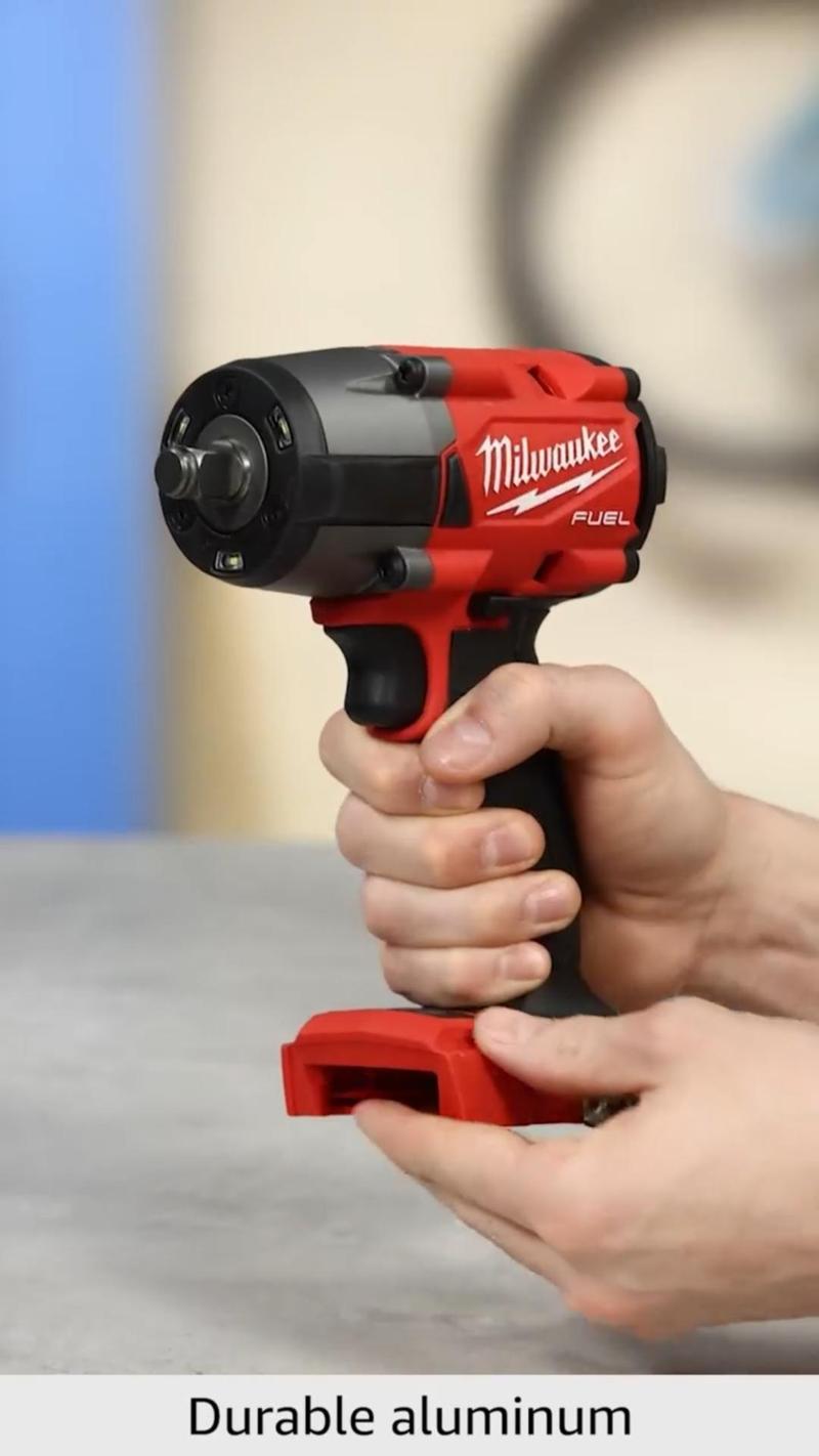 2025 Milwaukee 1000 NmTorque 2962-20 M18 1/2" Impact Wrench Kit Option ...