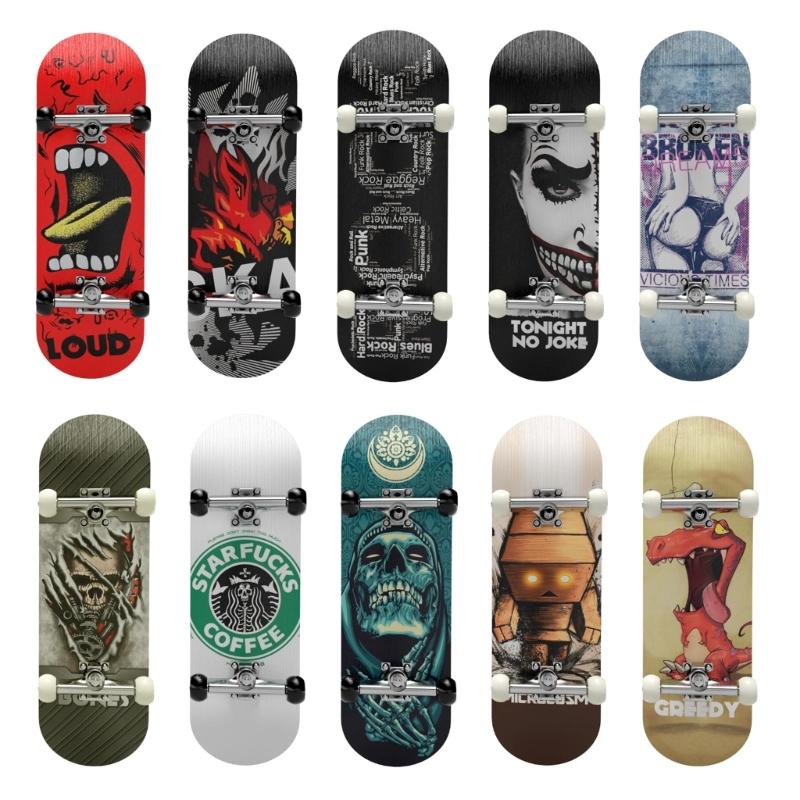 baker board skateboard grip Wooden Fingerboard Fingerboard Set Finger ...