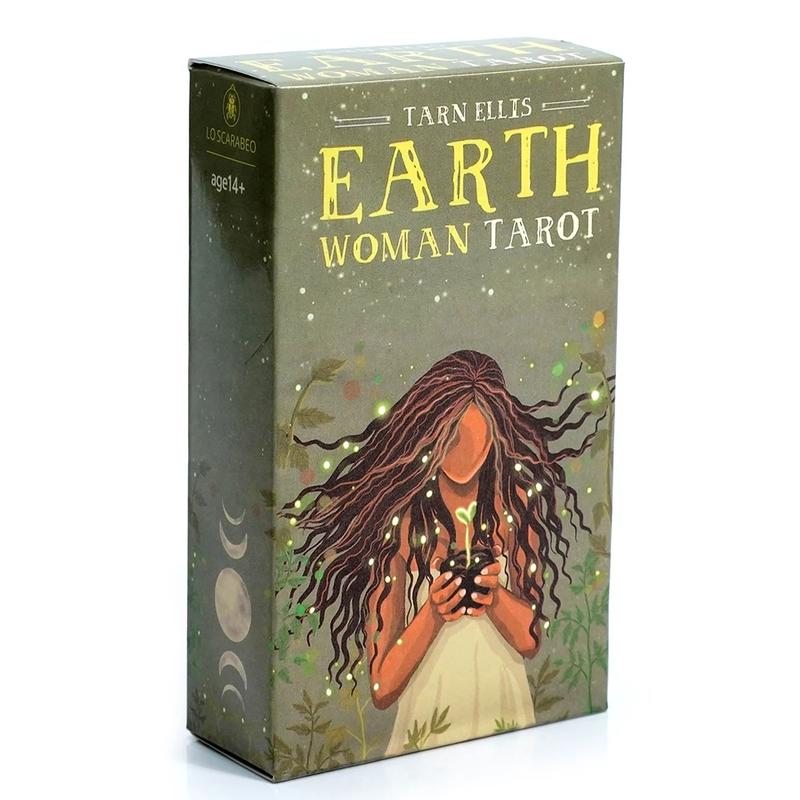 Ellis Earth Women Tarot Cards Deck, 78 Cards with Mystical Artwork ...