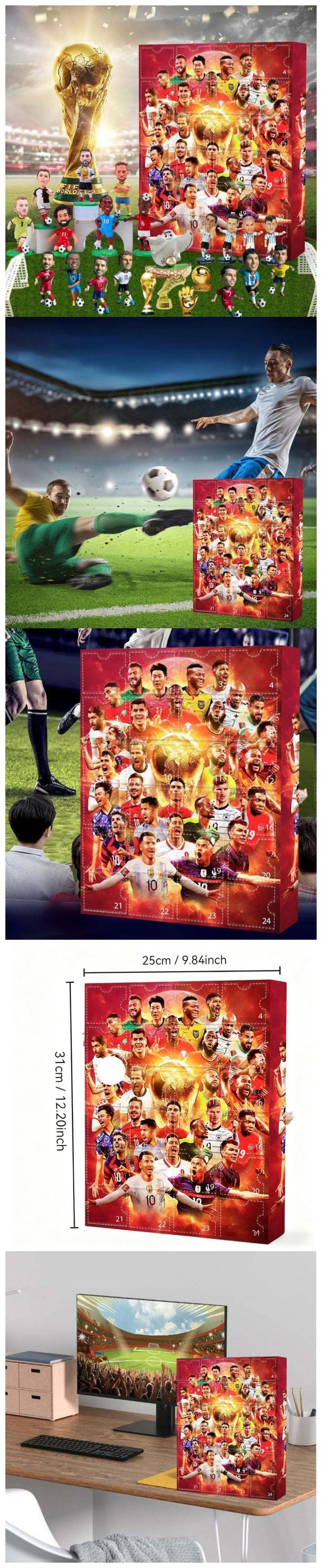 Advent Calendar World Cup Football Blind Box Interesting Character ...