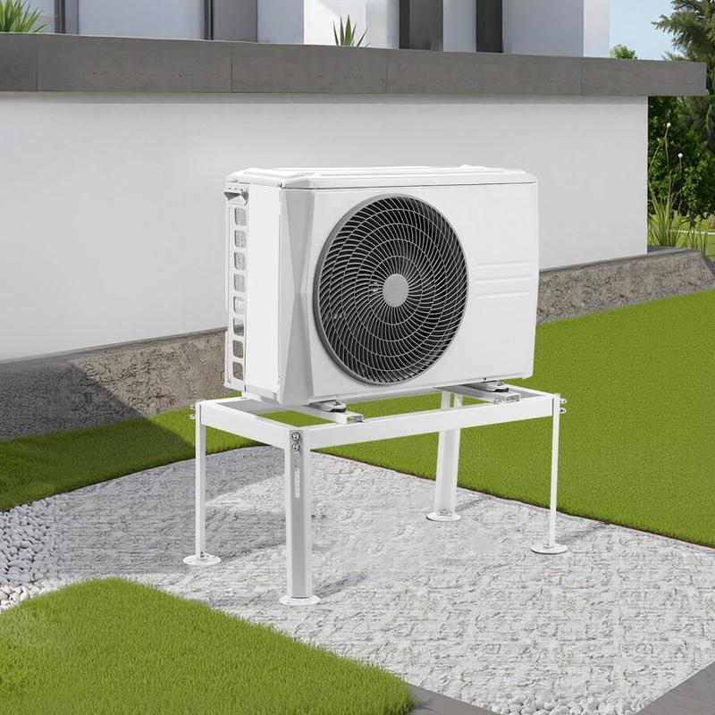 VEVOR Mini Split Ground Stand, Adjustable Anti - Vibration Mini Split ...