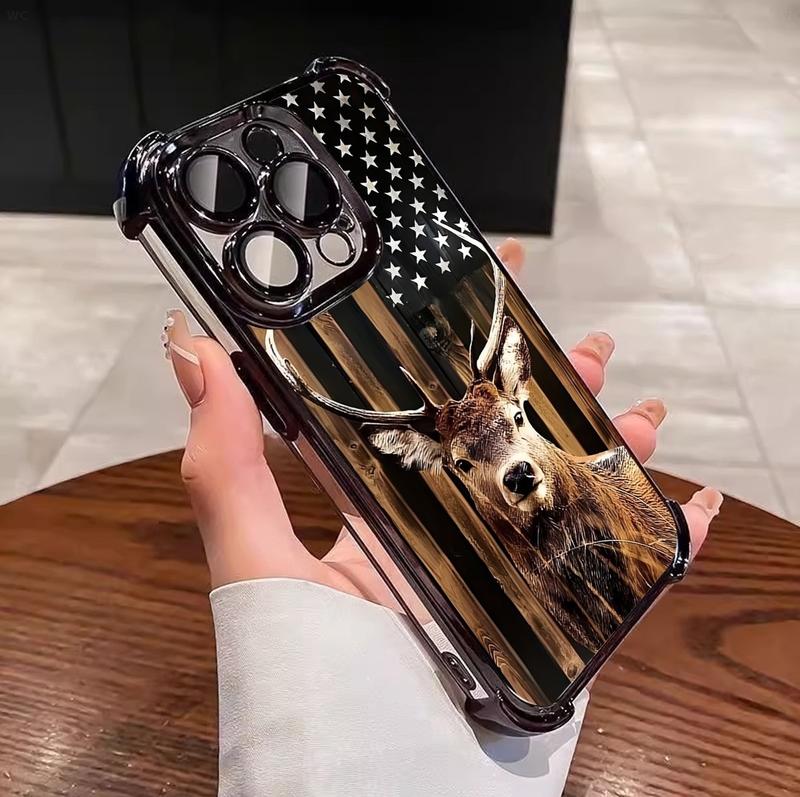 Wild Camo Deer Pattern Phone Case Protective for IPhone 17 16 15 14 13 ...