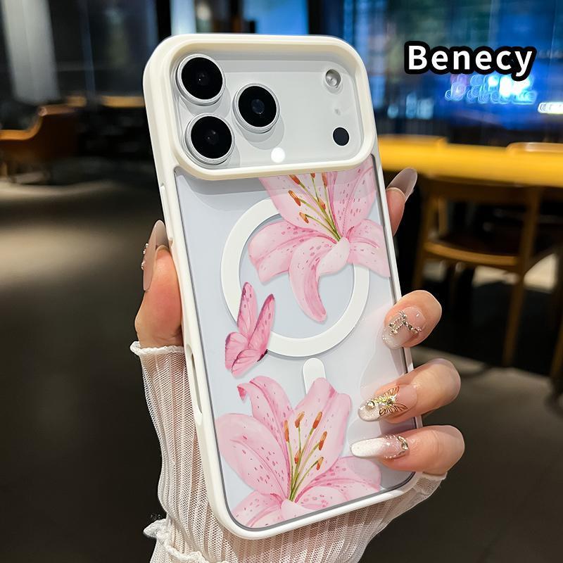 Magnetic Soft Case for iPhone 17 16 Pro Max Plus 15 14 13 12 11 Air E ...