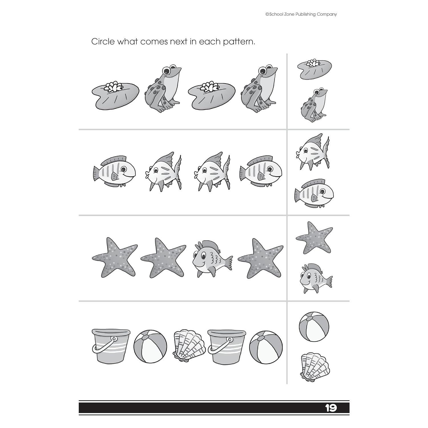 School Zone Get Ready for Workbook: 48 Pages, , , , Letters, Numbers ...