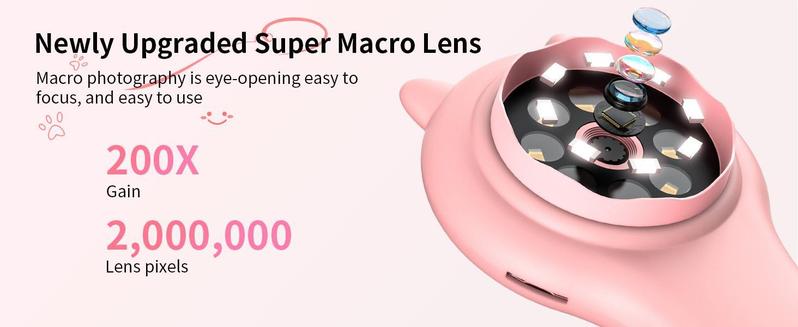 【2026】Portable Handheld Mini Digital Microscope| For Kids Ages 5–12 ...