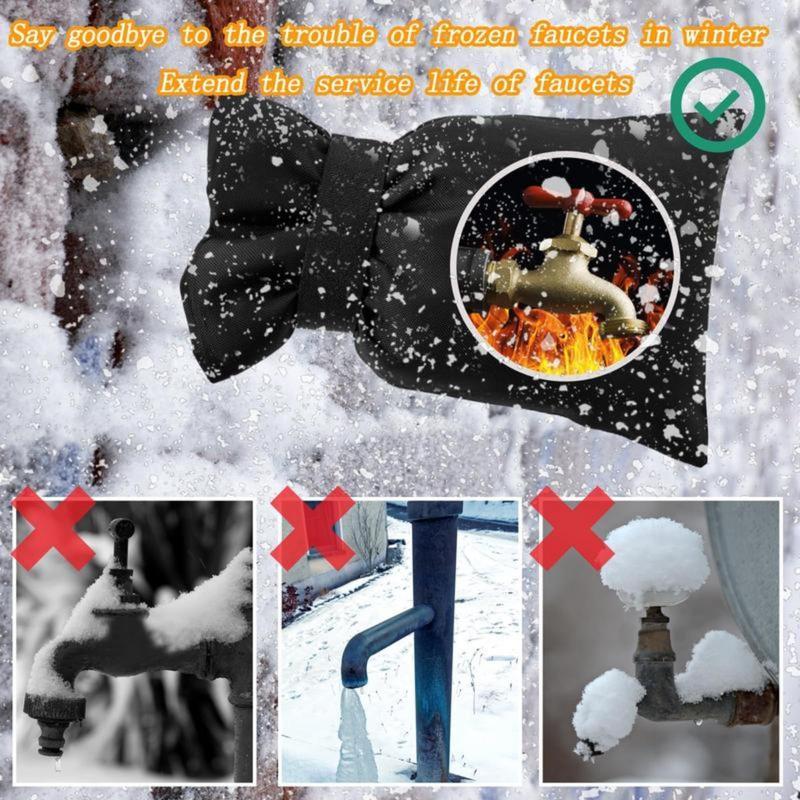 Hot-selling 4 Pack Outdoor Faucet Covers for Winter Freeze Protection,5 ...