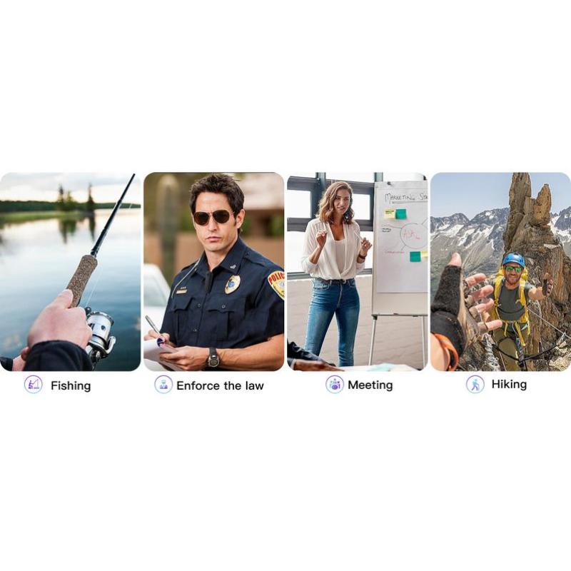 【Upgraded】 Mini Body Camera 1080P Police Body Camera with Memory Card ...