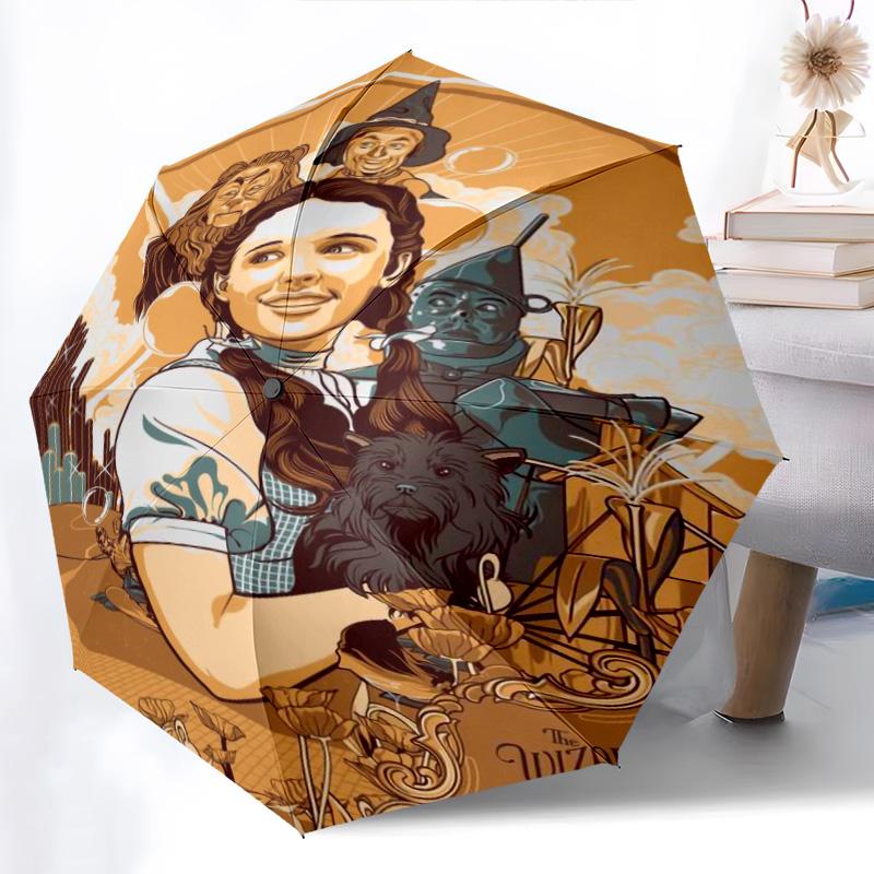 Wizard Dorothy Lion Wicked Witch Printed New Universal Umbrella ...