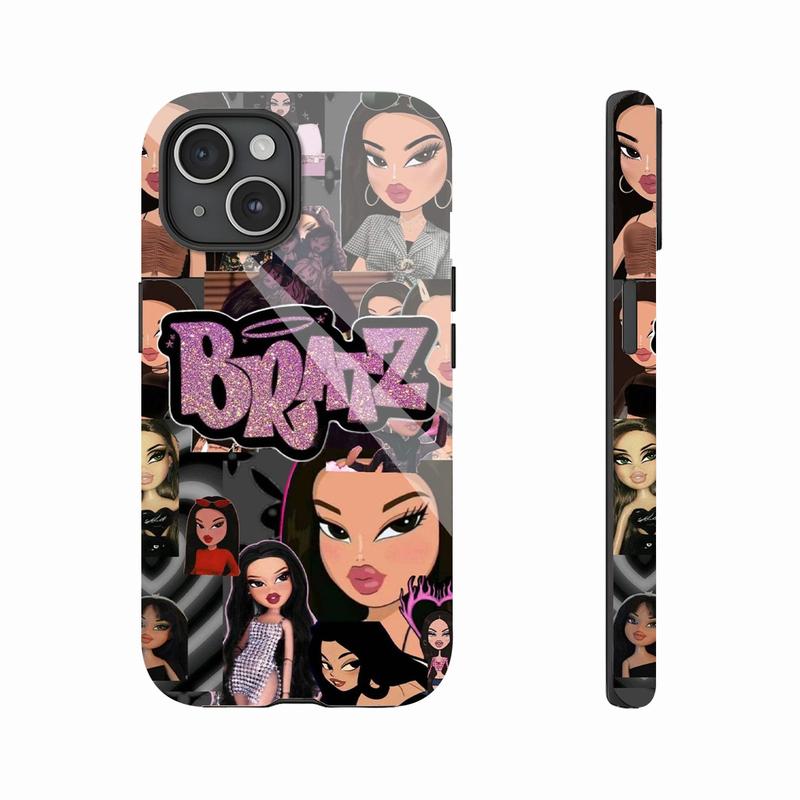 Y2K Bratz Retro Cartoon Phone Case for Women & Girls, Compatible with ...