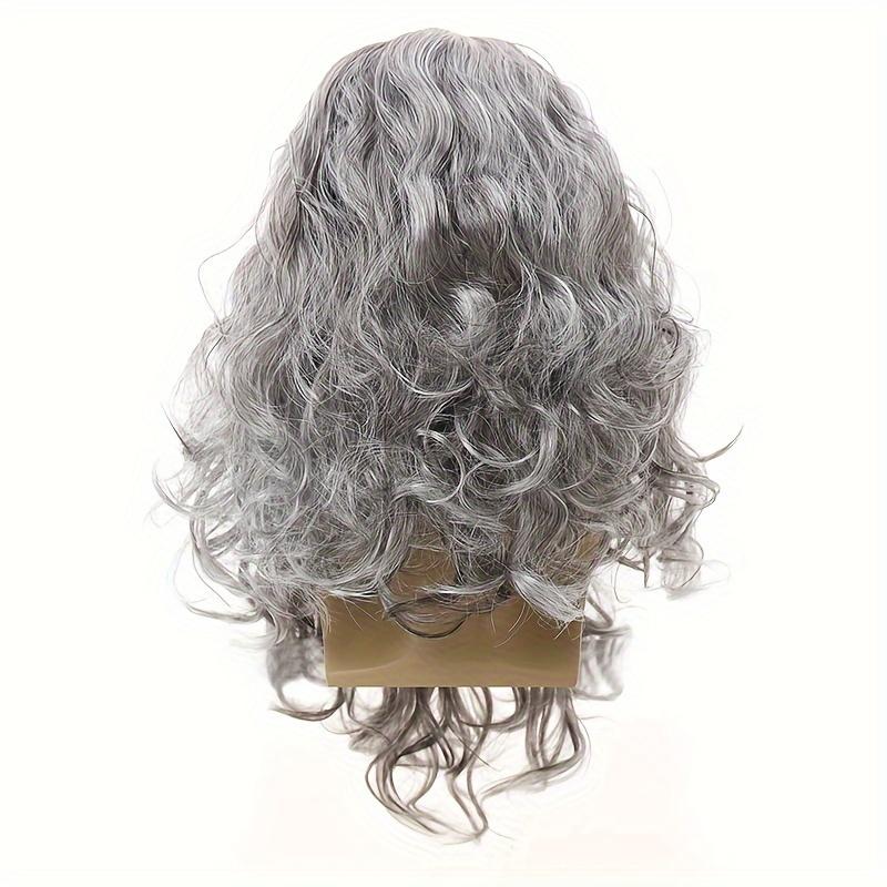 2026 Hot Item[Grey Wavy Beard Cosplay Wig] Long Grey Wavy Beard Wig ...