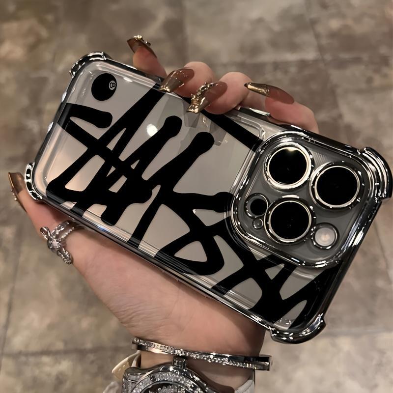 Trendy Hip-Hop Street Style Phone Case for iPhone 17/16/15/14/13/12/11 ...