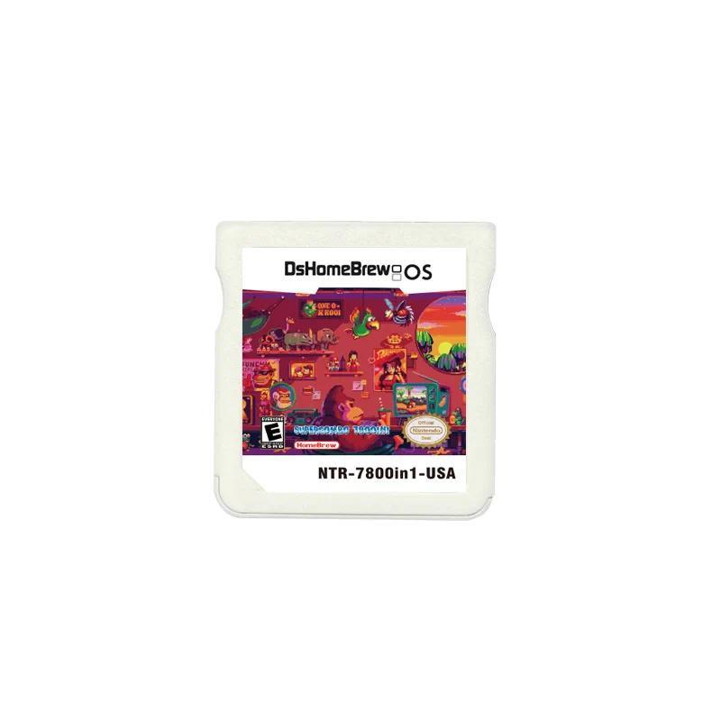3DS NDS Game Card Combined Card 7800 In 1 NDS Combined Card NDS ...