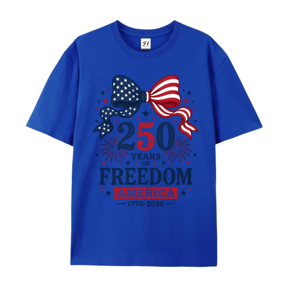 America’s 250th Freedom Birthday Tee Unisex Graphic Printed T-shirt ...