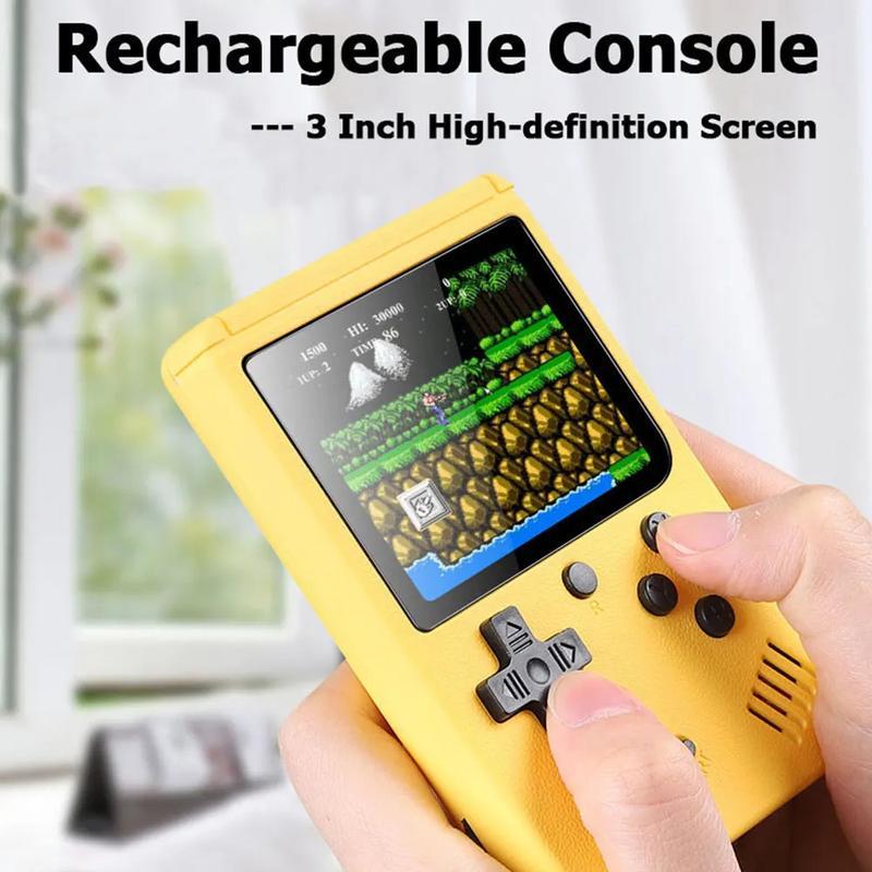 5 Color 500 Games Video Console Mini Portable 8-bit Handheld Game ...