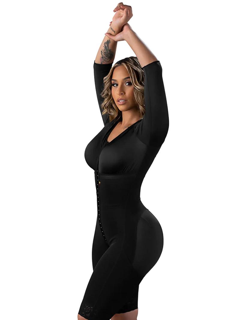 Stage 1 Full Body Faja for Plastic Surgery Recovery | Compression Hook ...