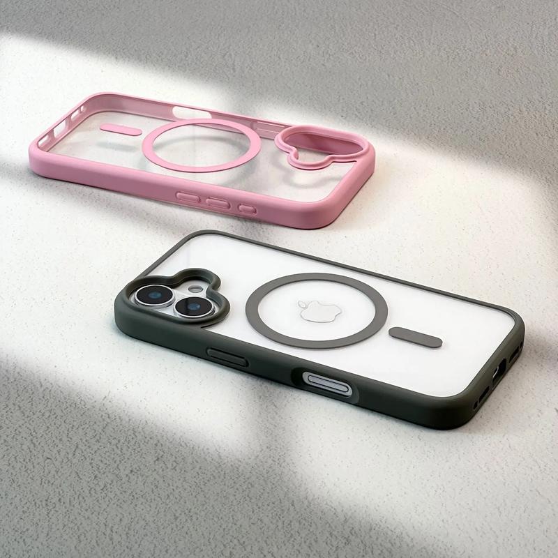 New Senior 16 Pink Magsafe Magnetic Phone Case for iPhone 16 15 14 13 ...