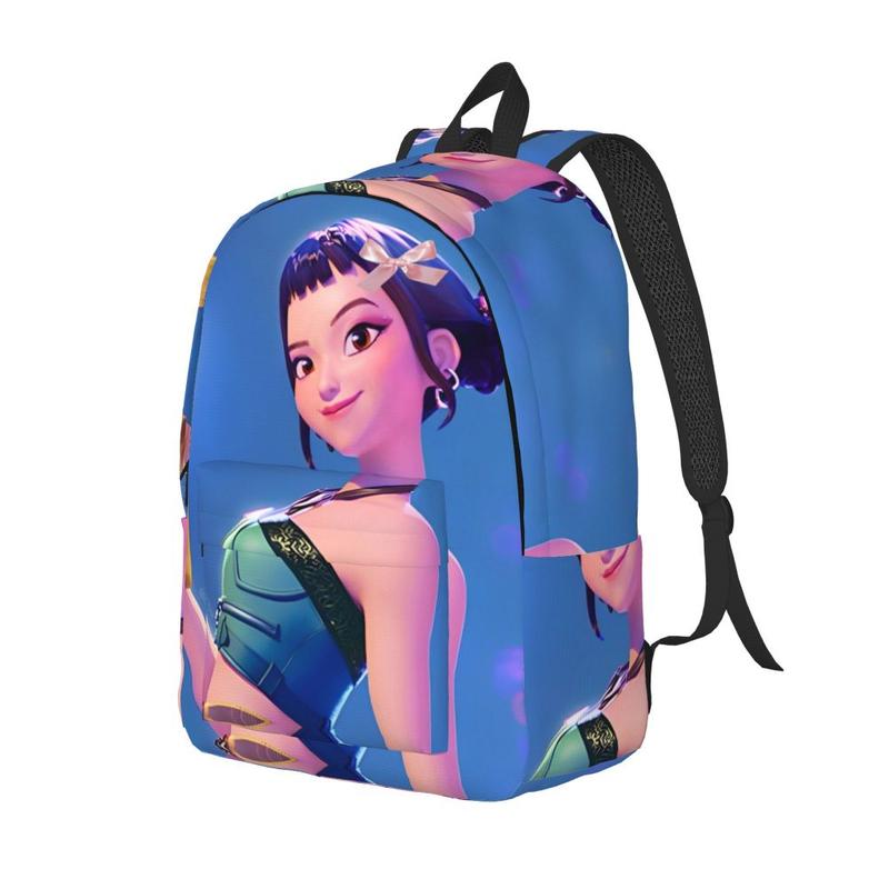 Kpop Demon Hunters Huntrix Movie Backpack for Men Women Casual High ...
